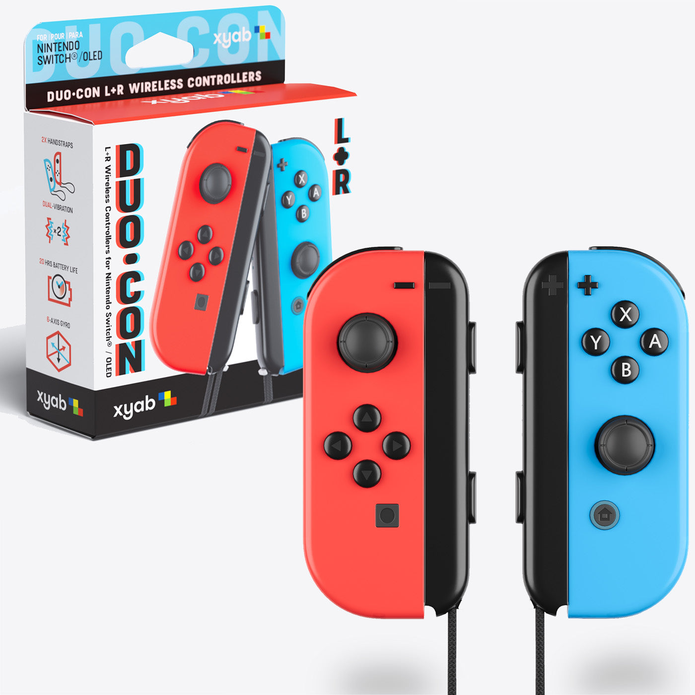 DUO-CON Wireless Controllers for Nintendo Switch® – Cap'n Games, Inc.