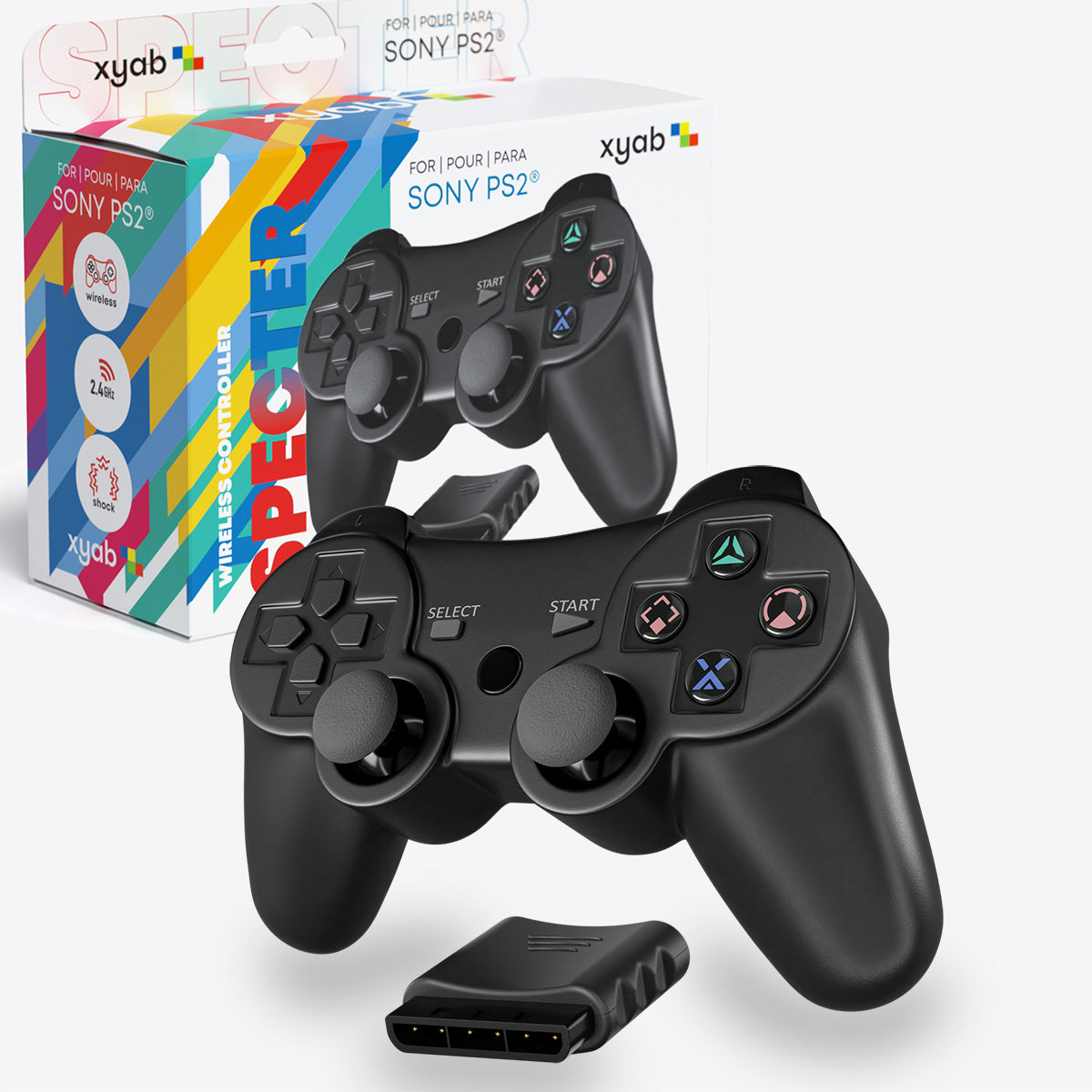 SPECTER Wireless Controller for Sony PS2® – Cap'n Games, Inc.